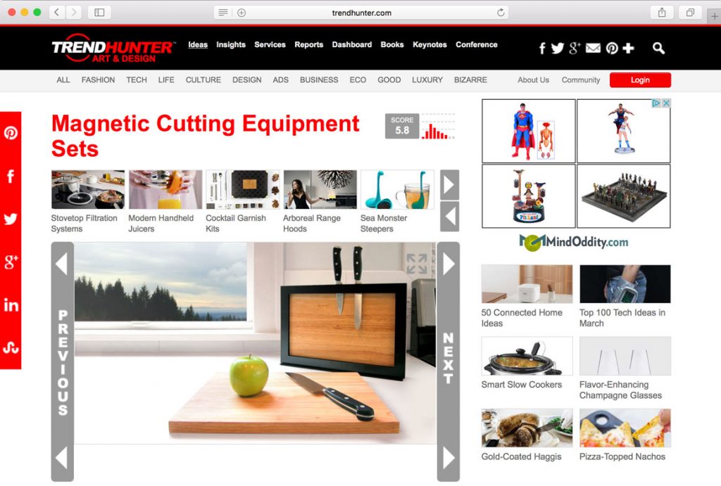 Trendhunter – ILOVEHANDLES